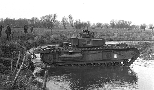 The Churchill Mark II Infantry Tank in Service with the Canadian Army ...